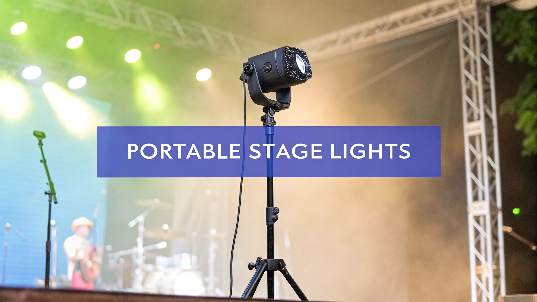 Top Portable Stage Lighting for 2025 | Light Up Your Gigs | Gearsupply ...
